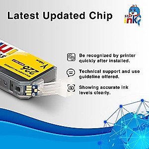 starink Compatible Ink Cartridge Replacement for Canon PGI-225 CLI-226 PGI225 CLI226 for Pixma MG5320 MG5220 MG6120 MG6220 MG8120 MX882 MX892 MX712 MX880 Printer(6 PGBK/3BK/3C/3M/3Y),18 Pack