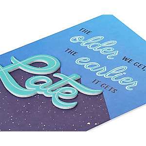 Papyrus Funny Birthday Card (Goodnight)