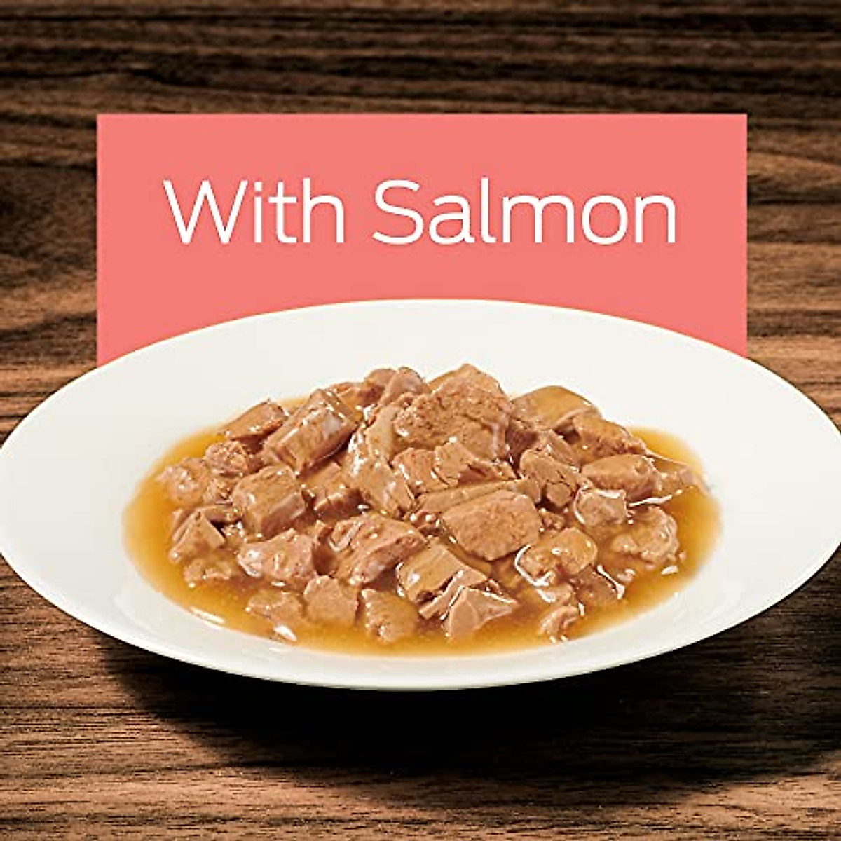 Purina Pro Plan Veterinary Diets OM Overweight Management Savory Selects, Salmon Feline Formula Wet Cat Food, 5.5 oz., Case 24, 24 X 5.5 OZ