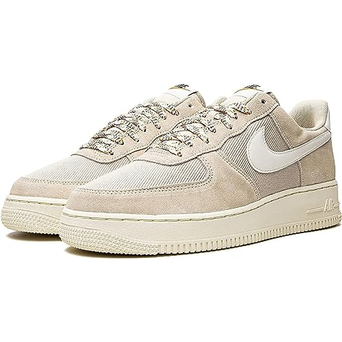 Nike Men's Air Force 1 '07 LV8 Certified Fresh, Rattan/Rattan/Alpha Orange/Sai, 10.5