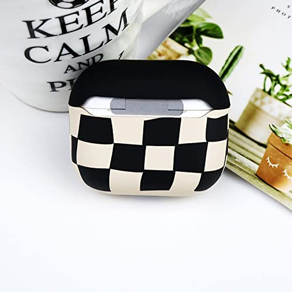 Compatible with airpods 3rd Generation case for Women Cute, for airpod case 3rd Generation Smiley face Black Funny airpod 3 case Cover