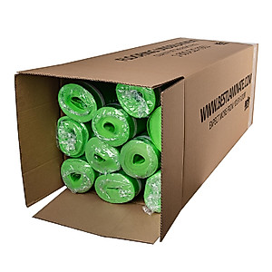 3in1 Vinyl Flooring Underlayment - High Density IXPE Vapor Barrier Padding - IIC 69 - Bestlaminate - 1mm - Green - 100 sf/roll