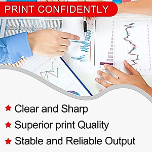 5-Pack X25 8489A001 Black Toner Cartridge High Yield Compatible CRGX25 X25 Replacement for Canon imageCLASS MF3110 MF3111 MF3240 MF5530 MF5550 MF5730 MF5750 MF5770 Printer