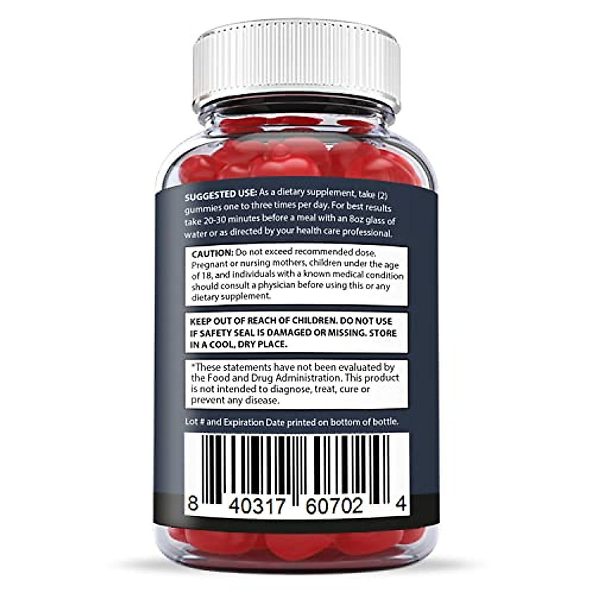 Justified Laboratories Kickin Keto ACV Gummies 1000MG with Pomegranate Juice Beet Root B12 60 Gummys