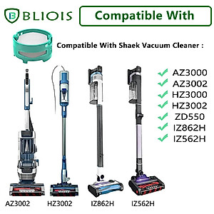 [4 Pack] Replacement for Shark Odor Neutralizer Cartridge, Odor Elimination Replacement for Shark Vacuum Cleaner Accessories AZ3002 HZ3002 And air purifier hp302. -1541fc3000,Teal