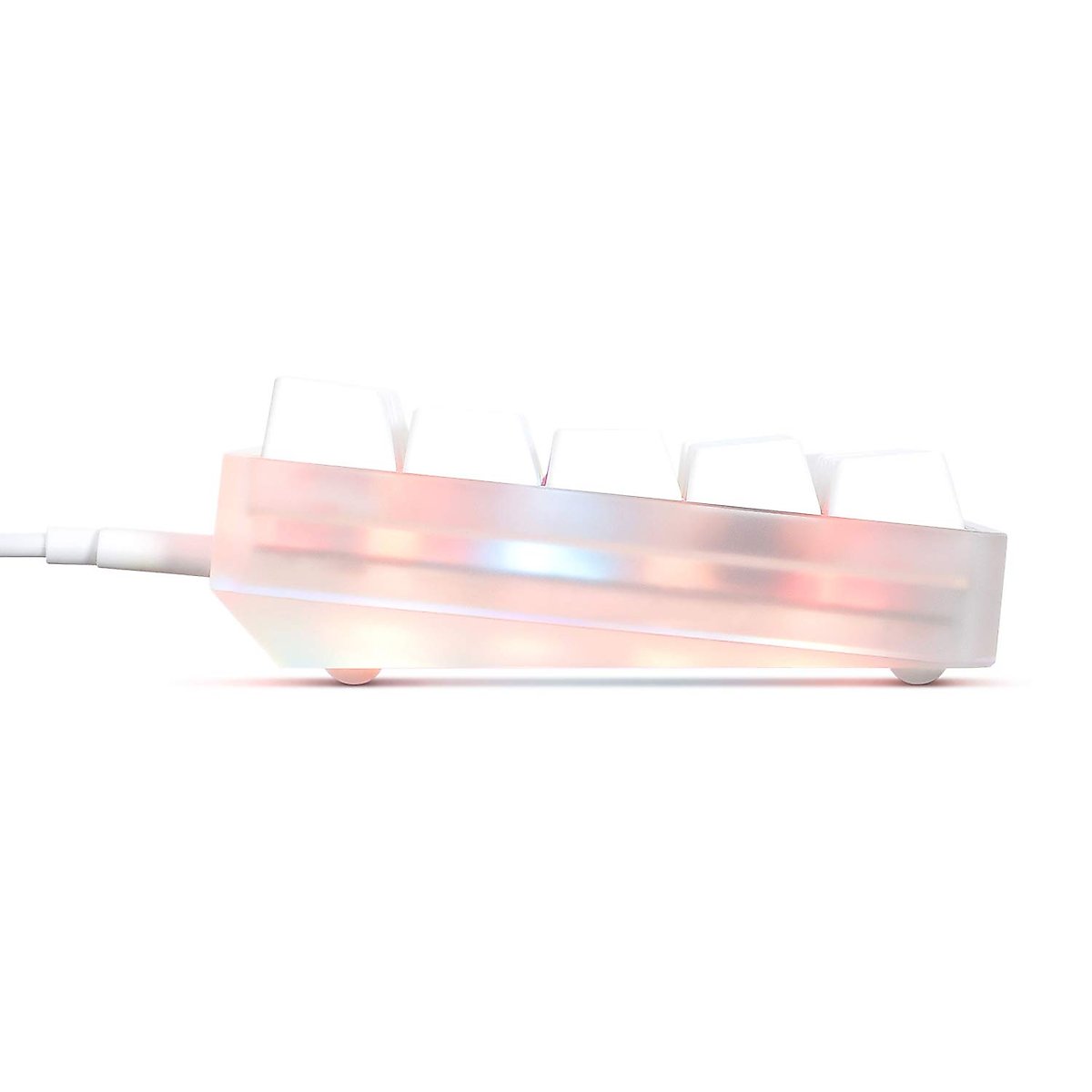 DROP Carina Mechanical Keyboard Kit — 60% Form Factor, Hotswap Kaihua Sockets, Programmable QMK, Backlit RGB LEDs, USB-C, with Frosted Acrylic Case (Keyboard Kit)
