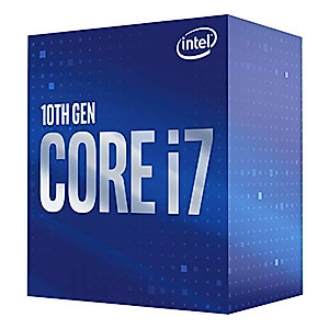 Intel Core i7-10700 Desktop Processor 8 Cores up to 4.8 GHz LGA 1200 (Intel 400 Series Chipset) 65W, BX8070110700