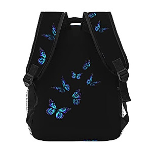 Butterfly Backpack Animal Laptop Backpack Women Tablet Travel Picnic Women Bag Laptop Bag Cute Travel Bag