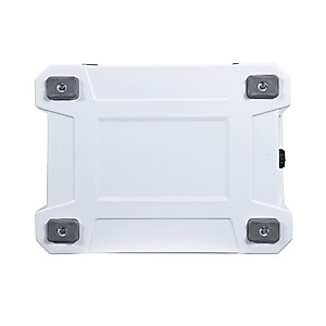 CAMP-ZERO 40L-42 Quart Hard Cooler Ice Chest, Perfect for Drinks, Beach, Picnics, Boating, Hunting, Camping and Travel with 4 Molded-in Cup Holders and Comfort Grip Handles