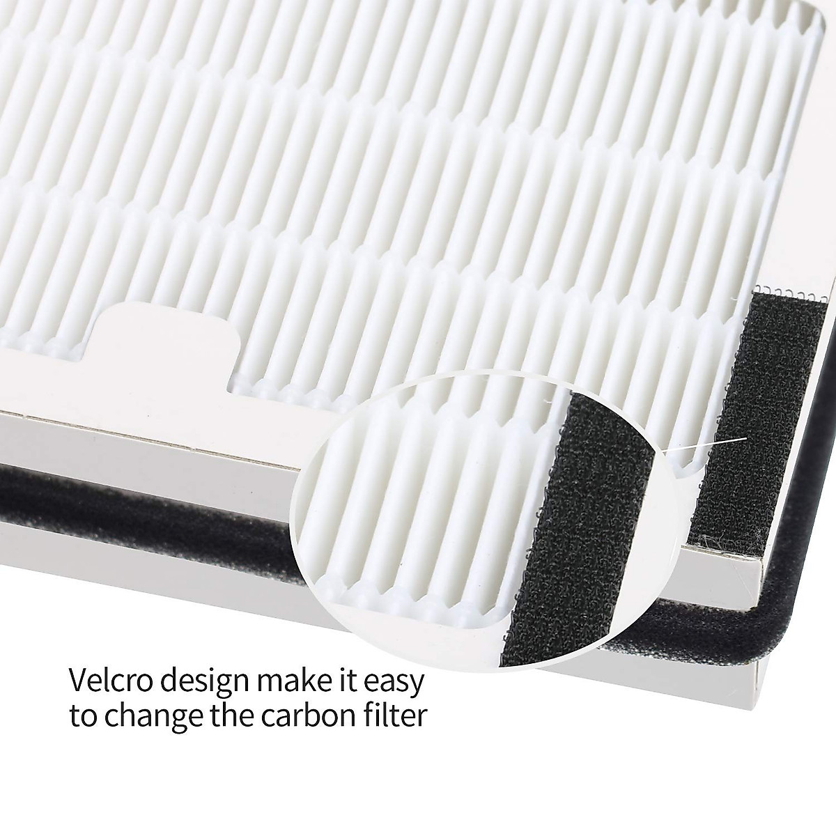 FilledwithLove Compatible 1 Pack Idylis AC-2125, AC-2126, IAP-10-125, IAPC-40-140, IAP-10-150, IAP-10-050 HEPA & Carbon Filter Set