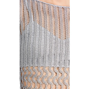 Significant Other Women's Adley Maxi Dress, Silver, 8