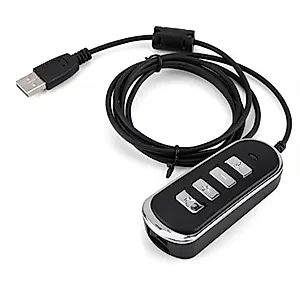 Discover D315 Universal USB Adapter Compatible with Plantronics, Jabra and Sennheiser Wireless DECT Headsets | Allows Your Desk Phone Wireless Headset to Connect to A Computer