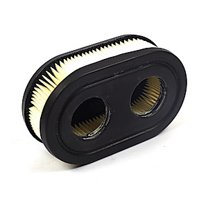 Maxpower 331981B 21-Inch Universal Gold Metal Mulching Lawn Mower Blad, Black and Brown & Briggs and Stratton 593260 Air Cleaner Cartridge Filter