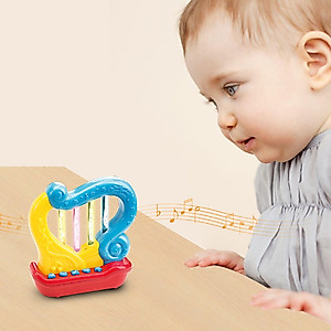 Portable First Harp Musical Instrument - Educational Toy for Children Learning and Entertainment