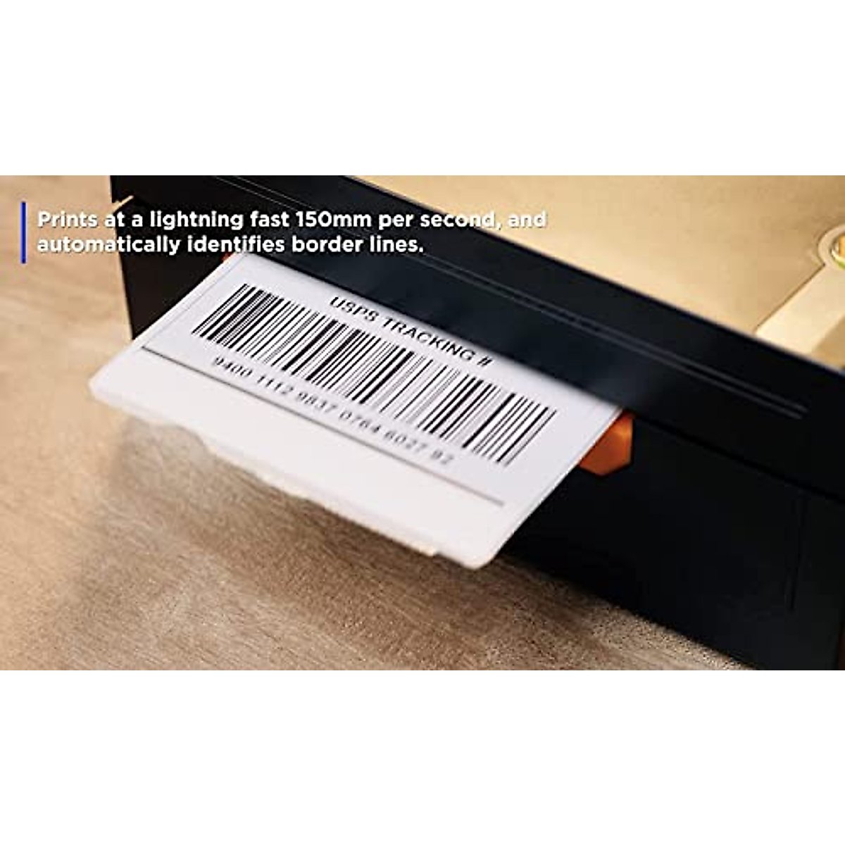 Beeprt BY426BT | High Speed Thermal Label Printer for 4X6 Labels | Bluetooth Enabled | Free Label Holder | Compatible with Windows, MacOS, Android and iOS Systems | 12 Month Free Replacement Warranty…