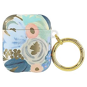 Rifle Paper CO. Case for Airpods - Compatible with Apple AirPods Series 1 and 2 - Luisa
