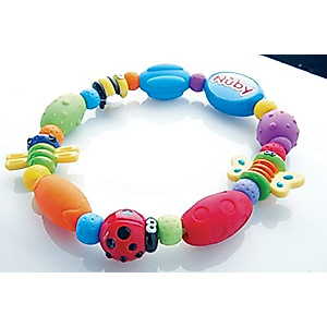 Nuby Bug-A-Loop Teether, Colors May Vary