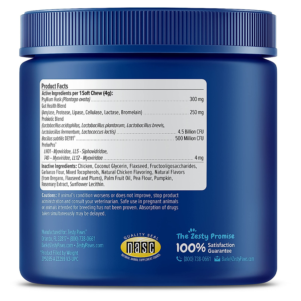 Allergy Immune Supplement for Dogs Lamb- with Omega 3 Wild Alaskan Salmon Fish Oil + Probiotic for Dogs - with Natural Digestive Enzymes + Prebiotics & Pumpkin