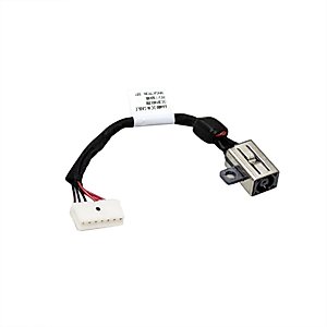 GinTai DC Power Jack with Cable Socket Plug Charging Port for Dell Precision 5510 5520 M5520 Series P56F001 64TM0 064TM0 AAM00 DC30100X300 DC30100X200 DC30100O800/for Dell XPS 15 9550 9560 9570 P56F
