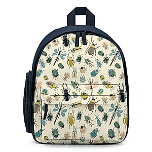 Insect Unisex Backpack Lightweight Laptop Shoulder Bag Causal Daypack Outdoor Bags