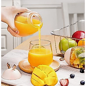 MXJCC Portable Blender, Smoothies Personal Blender Mini Shakes Juicer Cup USB Rechargeable (Color : Green)