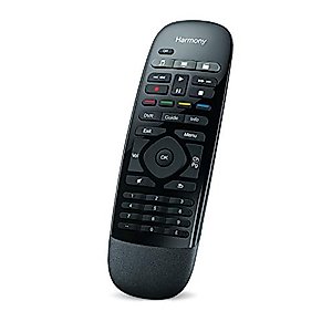 Logitech Harmony Smart Control with Smartphone App and Simple All in One Remote - Black