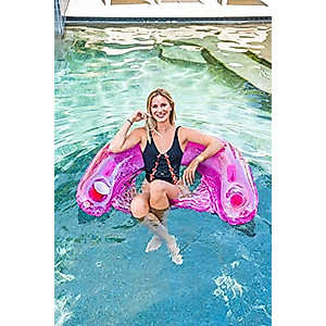 Poolcandy Orchid Glitter Sun Chair Jumbo 48"