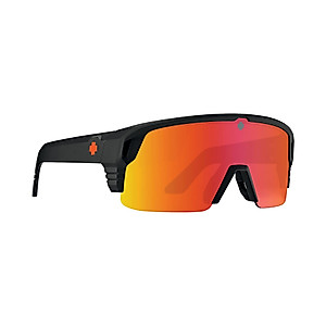 SPY Monolith 5050 Matte Blk - Happy Bronze Orange Spectra Mirror
