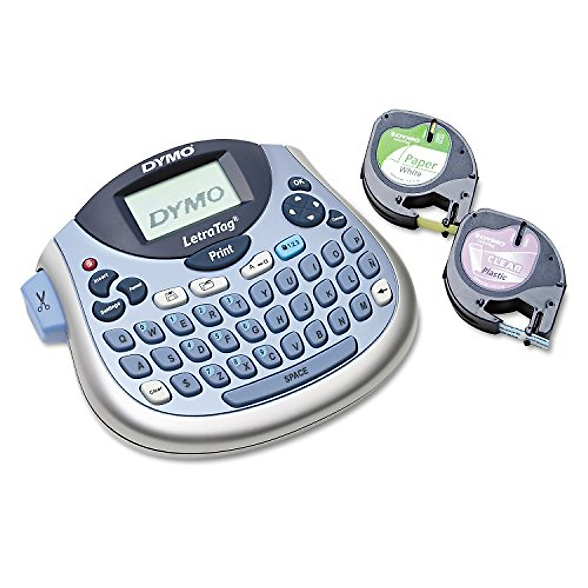 DYMO 1733013 Letratag 100T Label Maker, 2 Lines, 6 7/10W X 2 4/5D X 5 7/10H