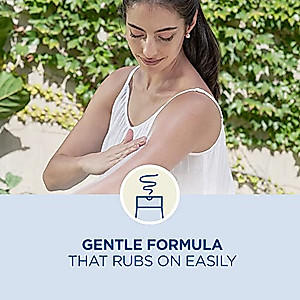 Coppertone Pure and Simple Zinc Oxide Mineral Sunscreen Lotion SPF 50, Body Sunscreen, Water Resistant, Broad Spectrum SPF 50 Sunscreen for Sensitive Skin, 6 Fl Oz Bottle