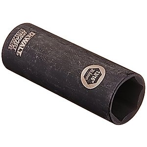 DEWALT DW22912 13/16-Inch IMPACT READY Deep Socket for 1/2-Inch Drive , Black