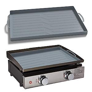 Griddle Mat Silicone for Blackstone 22 inch Tabletop Griddle, Silicone Griddle Mat with Handles, 100% Food Grade Silicone Griddle Cover Fits Blackstone, Keep Griddle Clean and Protected