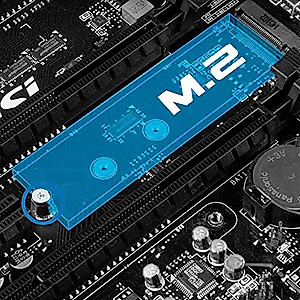 MMOBIEL M.2 Standoff and Screw Compatible for Asus Motherboard NGFF/NVMe Laptop Notebook, Electronics, Computers and PC Board Incl (+) Screwdriver