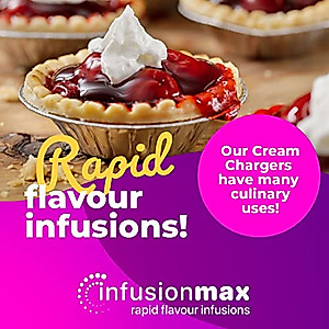 InfusionMax Elite Whipped Cream Chargers 600 packs (24 cartridges x 25 boxes), 9 grams Pure Culinary Gas, Compatible with Standard Whipped Cream Dispensers
