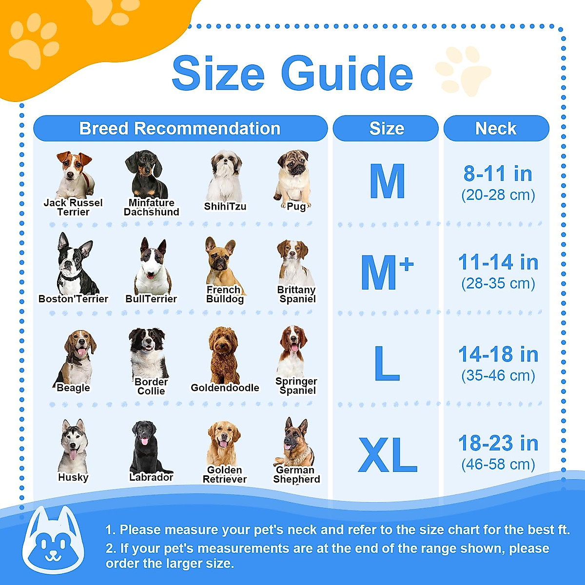 BARKLESS Dog Cone, Dog Donut Collar After Surgery, Inflatable Dog Cone with Clear Anti-Licking Shield, Alternative to Cone of Shame for Large Medium Dogs, Does Not Block Vision
