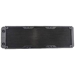 BXQINLENX 18 Pipe Aluminum Heat Exchanger Radiator for PC CPU CO2 Laser Water Cool System Computer 360mm(B)