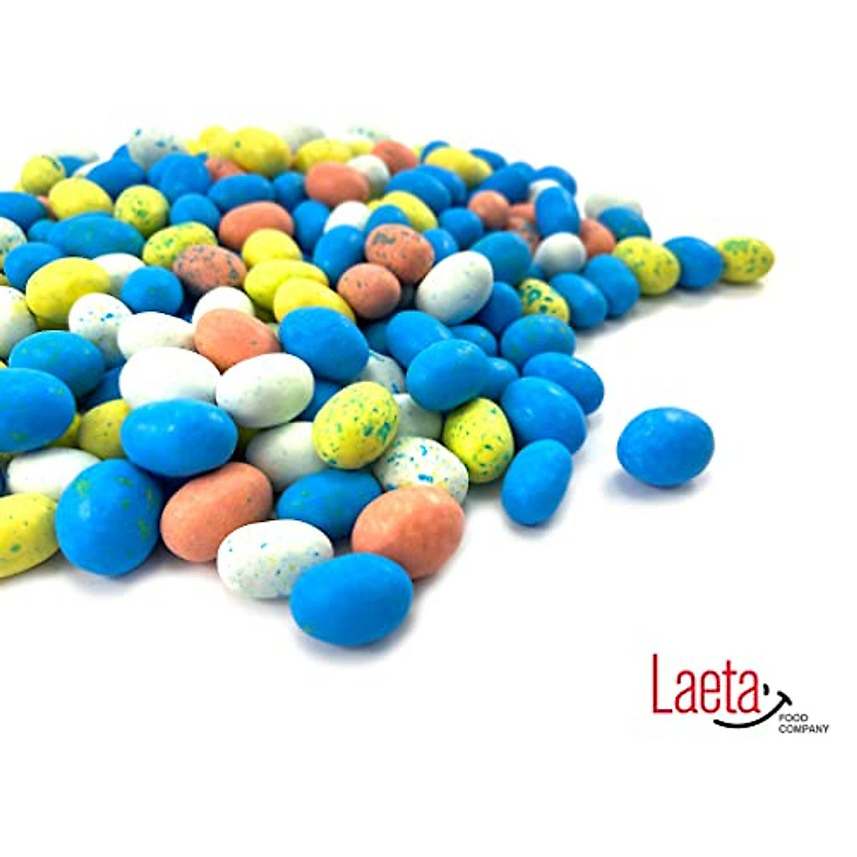 LaetaFood WHOPPERS ROBIN EGGS Malted Milk Balls Candy (2 Pound Bag)