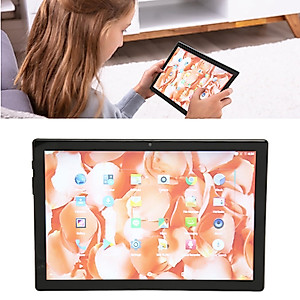 10.1 Inch Tablet, Dual Speakers 8-Core CPU Support Fast Charging 5.0 Tablet 8MP 16MP 100-240V for Android 12 for Office (US Plug)