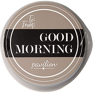 Pavilion Gift Company Good Morning Sexy Beast-16 Oz Stoneware Huggable Coffee Cup Mug, 16oz, Grey