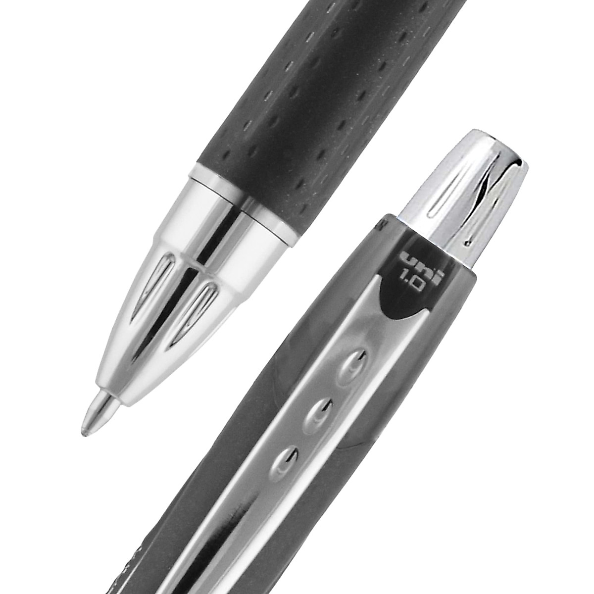 uni-ball Jetstream RT Ballpoint Pens, Bold Point (1.0mm), Black, 3 Count