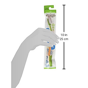 Preserve Adult Medium Toothbrush with Mailer Assorted Colors, 6 Count