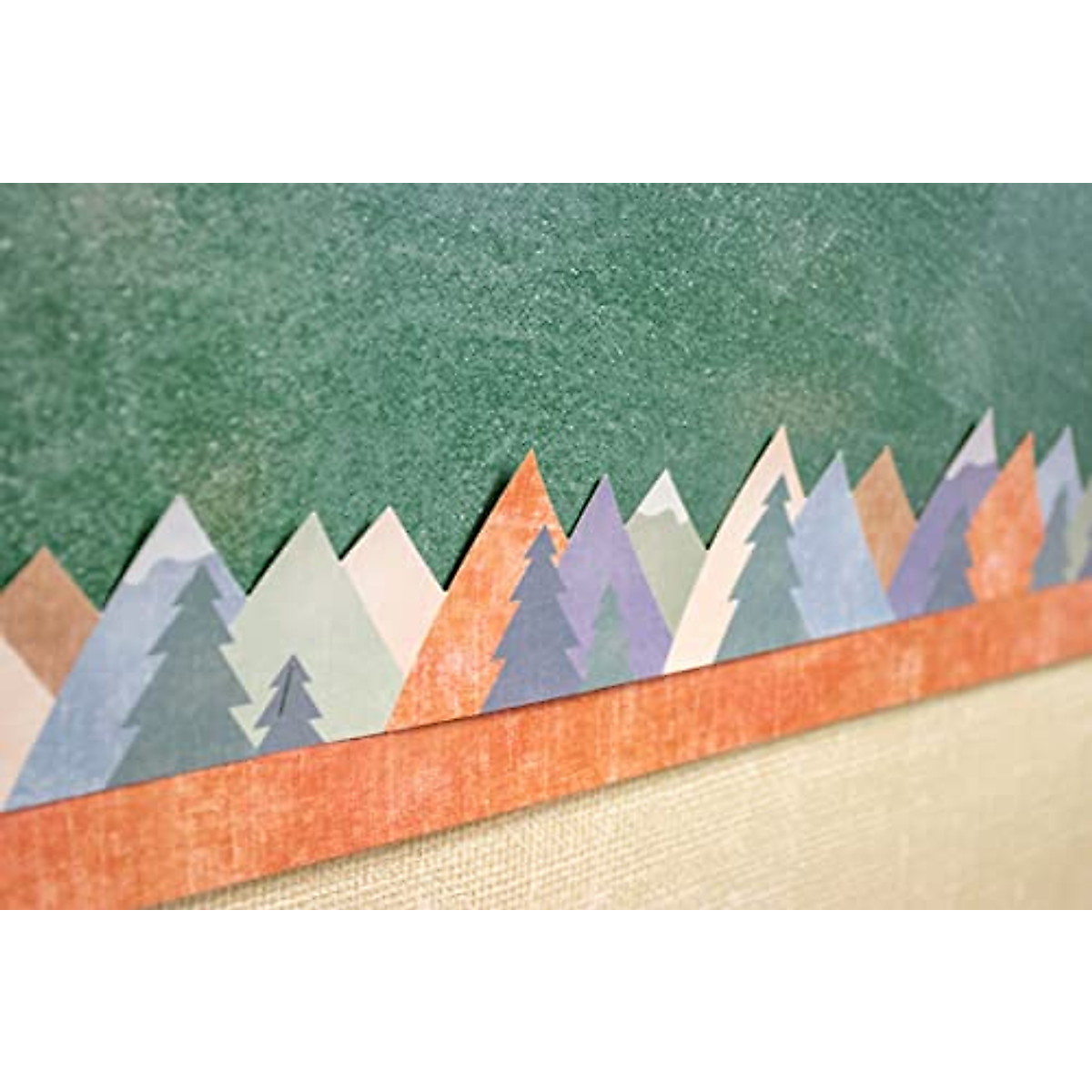 Teacher Created Resources Moving Mountains Die-Cut Border Trim