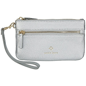 Nanette Lepore Tech Wristlet Silver One Size