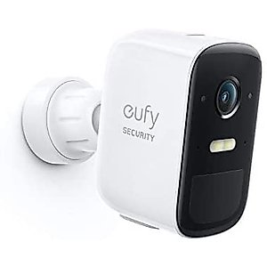 eufy Security, eufyCam 2C Pro Wireless Home Security Add-on Camera, 2K Resolution, 180-Day Battery Life, HomeKit Compatibility, IP67 Weatherproof, Night Vision, and No Monthly Fee. (Renewed)