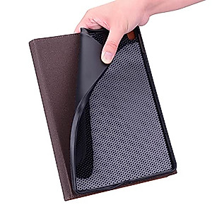 GREYKA Tablet PC Case Compatible with All-New Kindle Fire 7 Tablet (7", 12th Generation, 2022 Release) Case PU & TPU Tablet Case Kickstand Tablet Case Card Slot Case Tablet Protection (Color : Brown)