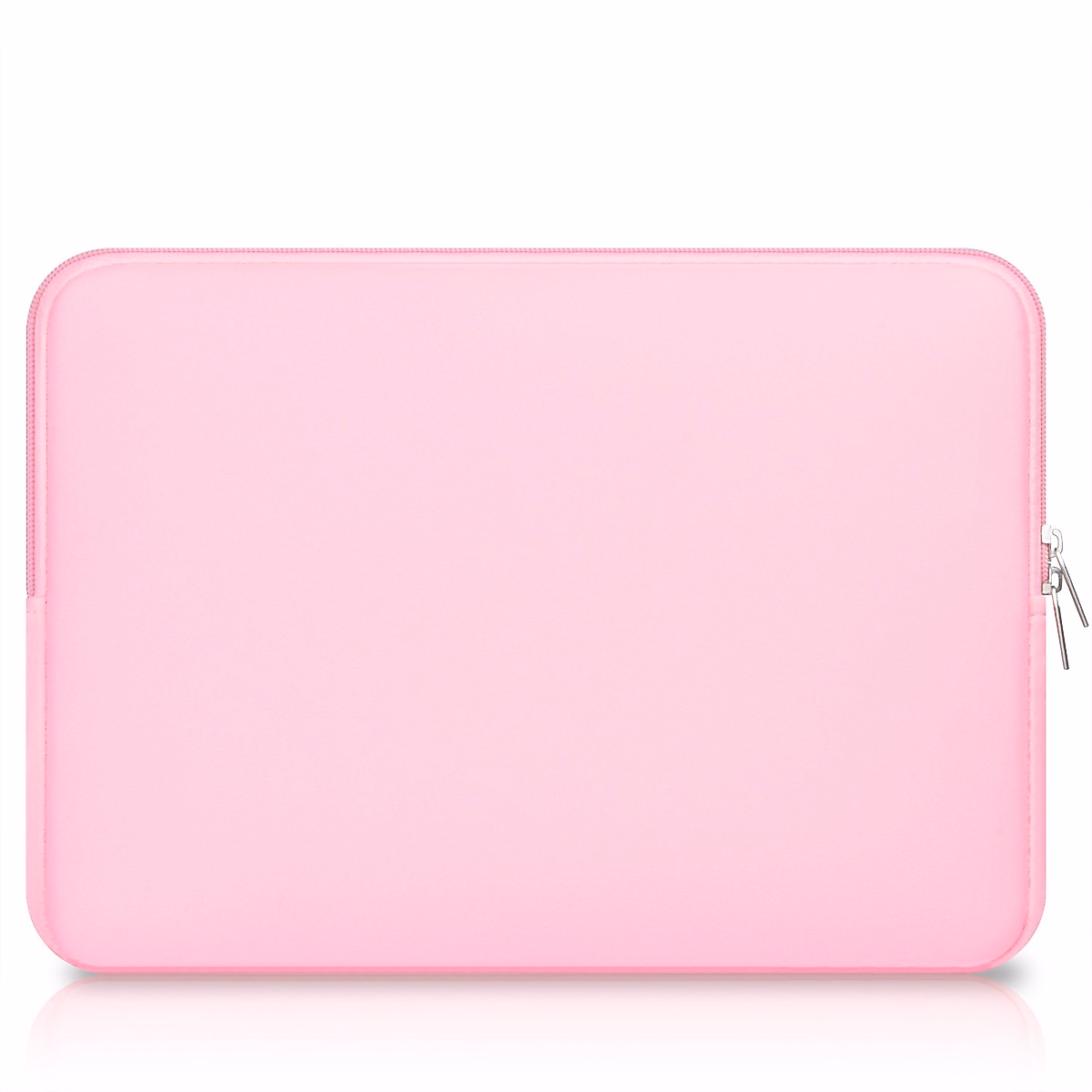 CCPK Laptop Sleeve for 13 Inch MacBook Air Pro M1 Hp 14 Inch Laptop (Narrow Bezel) Chromebook 14" Pavilion 360 Cover Acer ASUS Lenovo Yoga Flex 14 in Computer Bag Carrying Case 14 Inch Neoprene, Pink