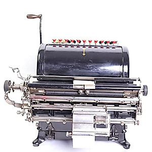 Amdsoc Hand Crank Mechanical Calculator - Antique Large Cash Register - Can be Used Normally - 355550CM