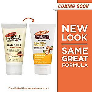 Palmer's Shea Formula Raw Shea Hand Cream with Vitamin E, 2.1 Ounce (Pack of 2)