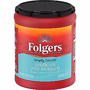 Folgers Simply Smooth Mild Roast Ground Coffee, 11.5 Ounces
