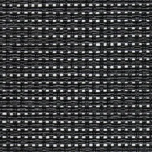 HUBERT® Wicker Shelf Liner Display Case Liner Black Vinyl - 30'L x 36" W